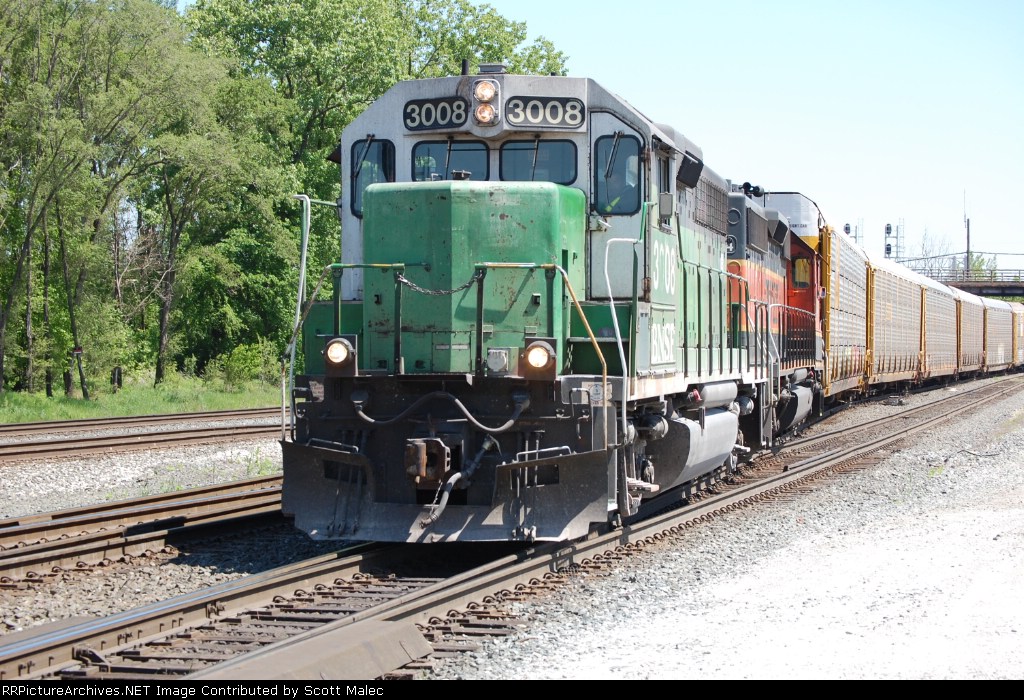 BNSF 3008 & 7184